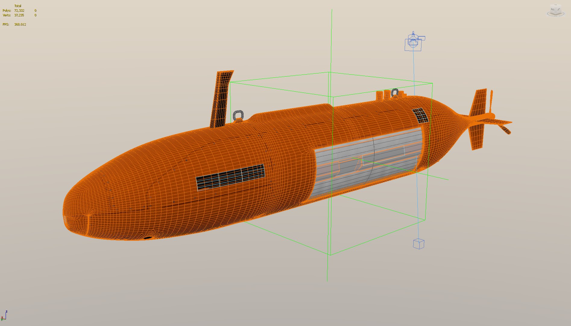 Autonomous Vehicle Auv Hugin Model - TurboSquid 1452153