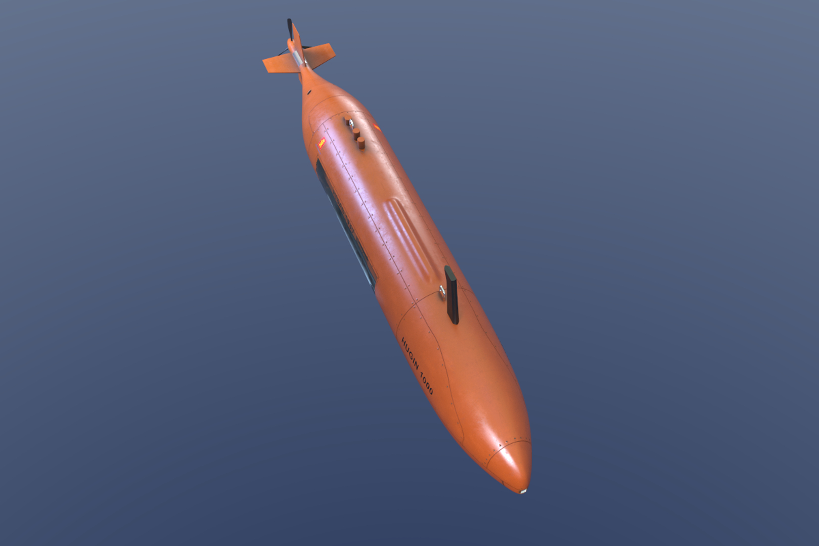 AUV Hugin 1000 3D 모델 - TurboSquid 1452153