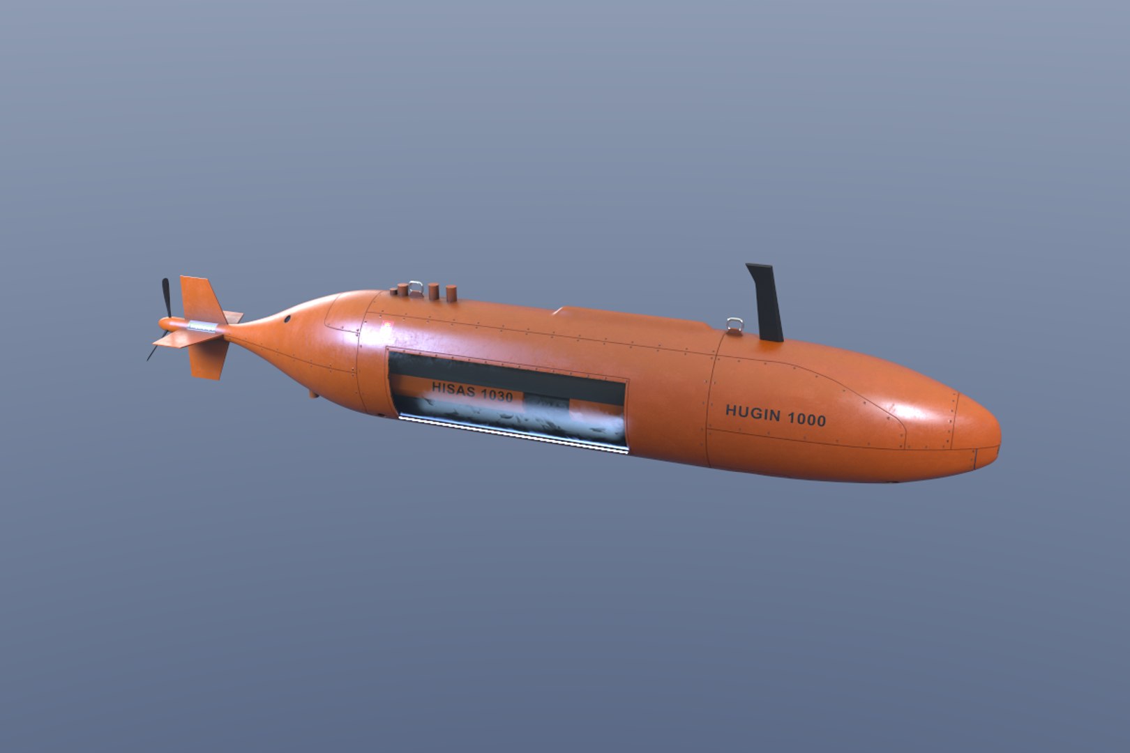 Autonomous Vehicle Auv Hugin Model - TurboSquid 1452153