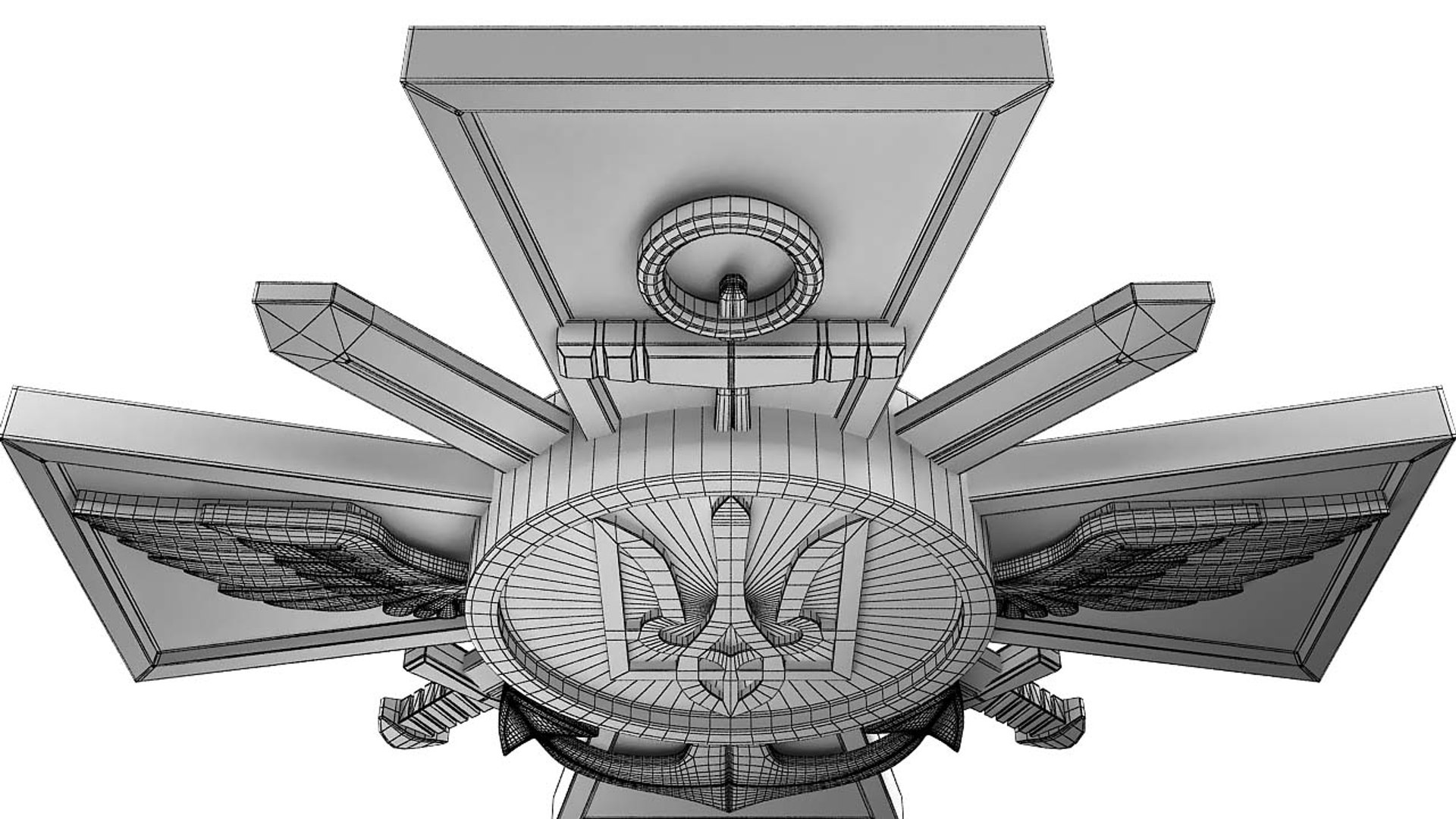 General Stuff Of Ukraine Emblem 3D Model - TurboSquid 2212822