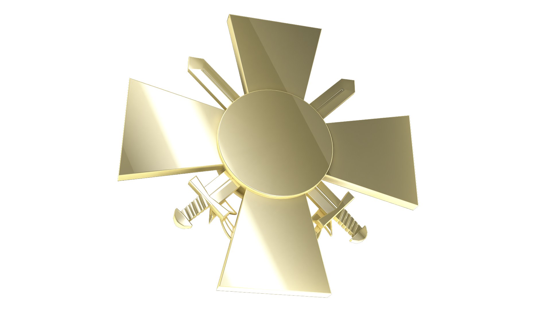 General Stuff Of Ukraine Emblem 3D Model - TurboSquid 2212822