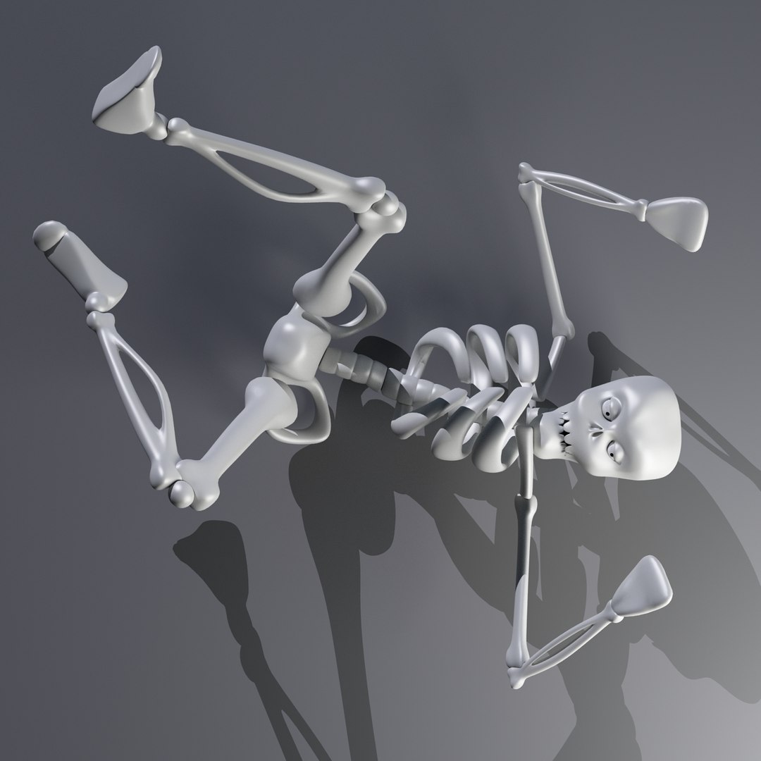 3d Biped Ready Animation Model