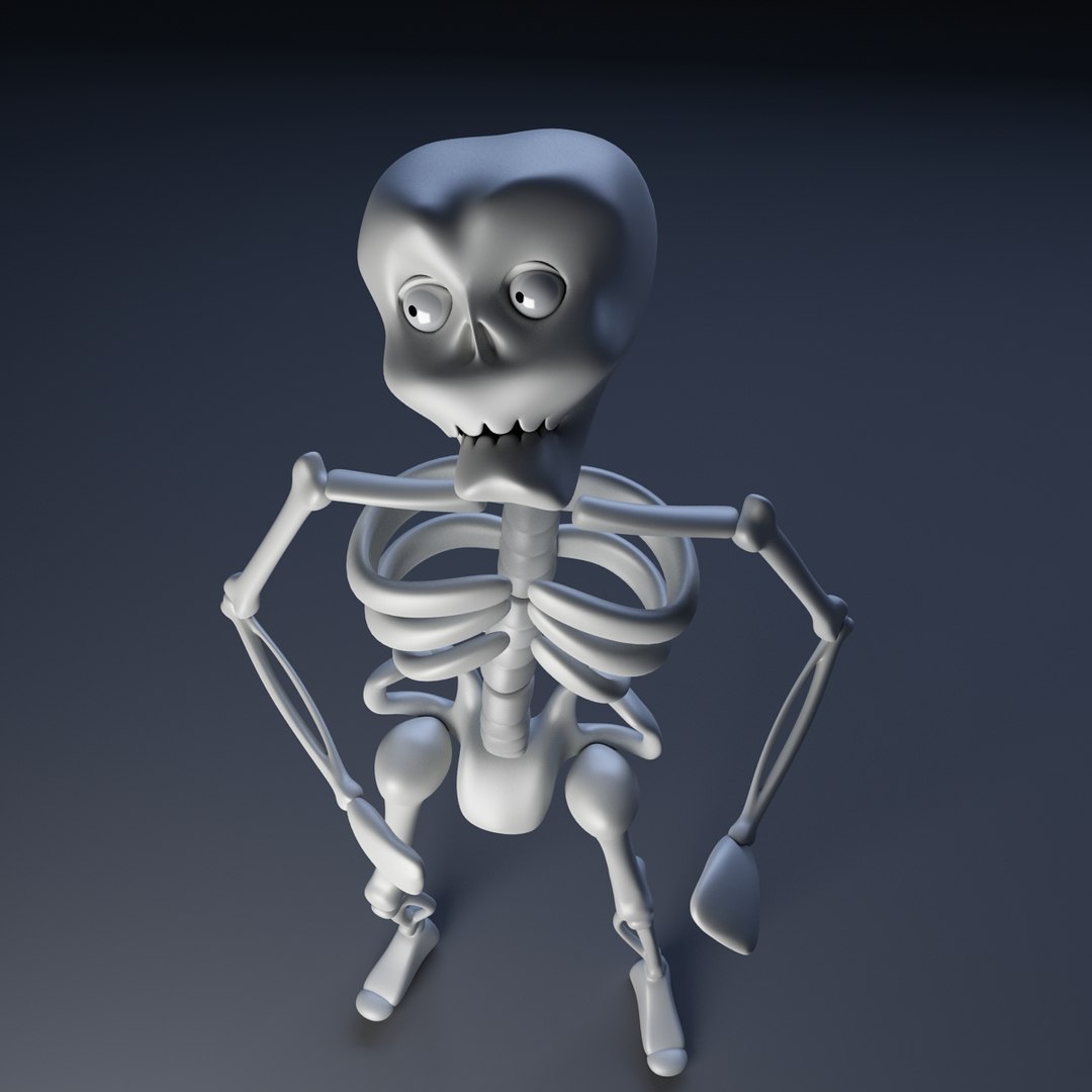 3d Biped Ready Animation Model