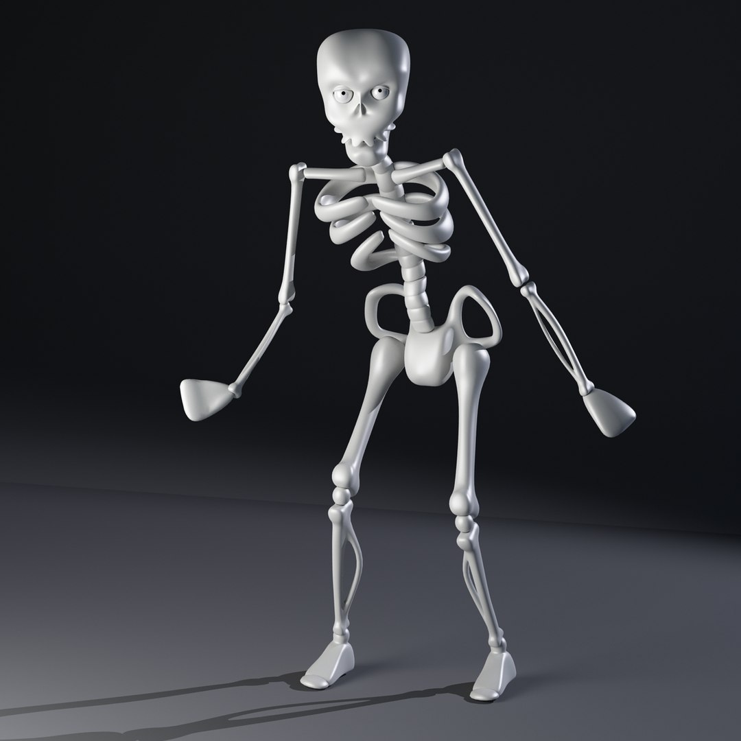 3d Biped Ready Animation Model