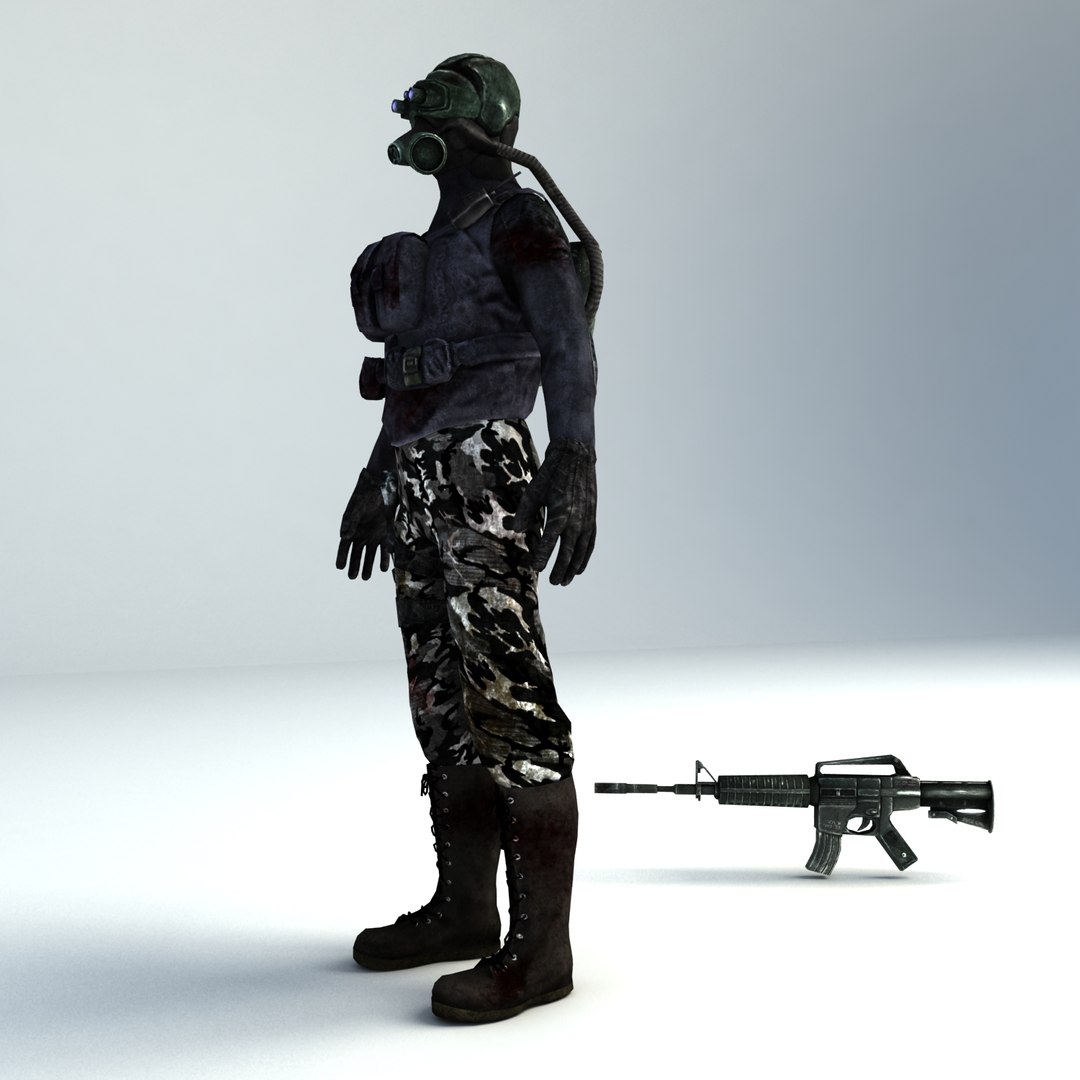 3d chemical soldier