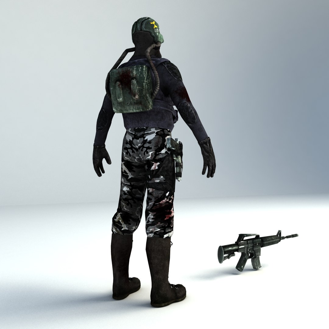 3d chemical soldier