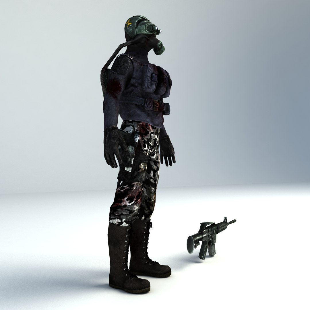 3d chemical soldier