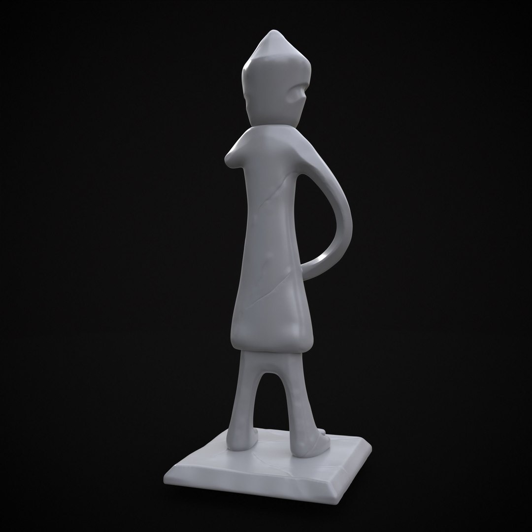 Standing God Statue 3D Print Model 3D Model - TurboSquid 2240099