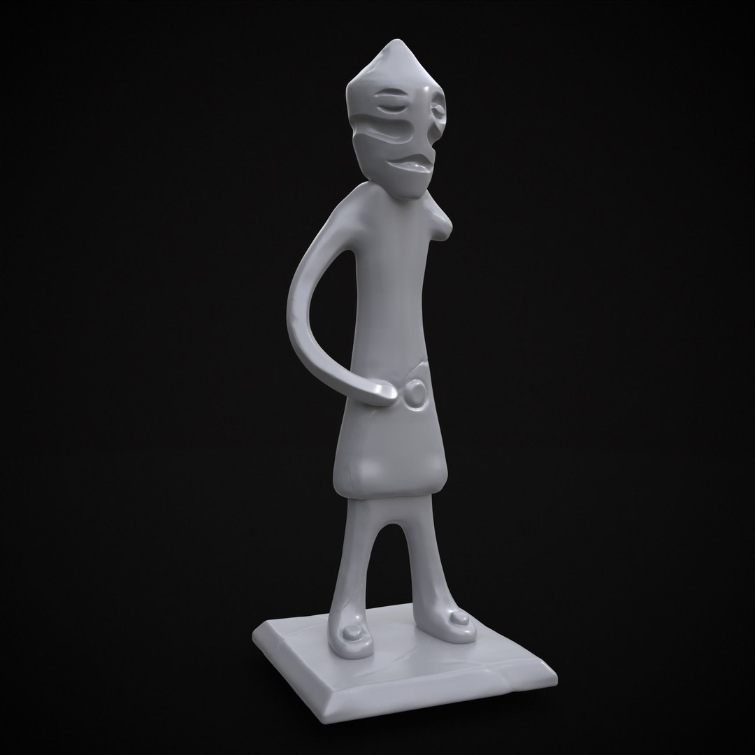 Standing God Statue 3D Print Model 3D Model - TurboSquid 2240099