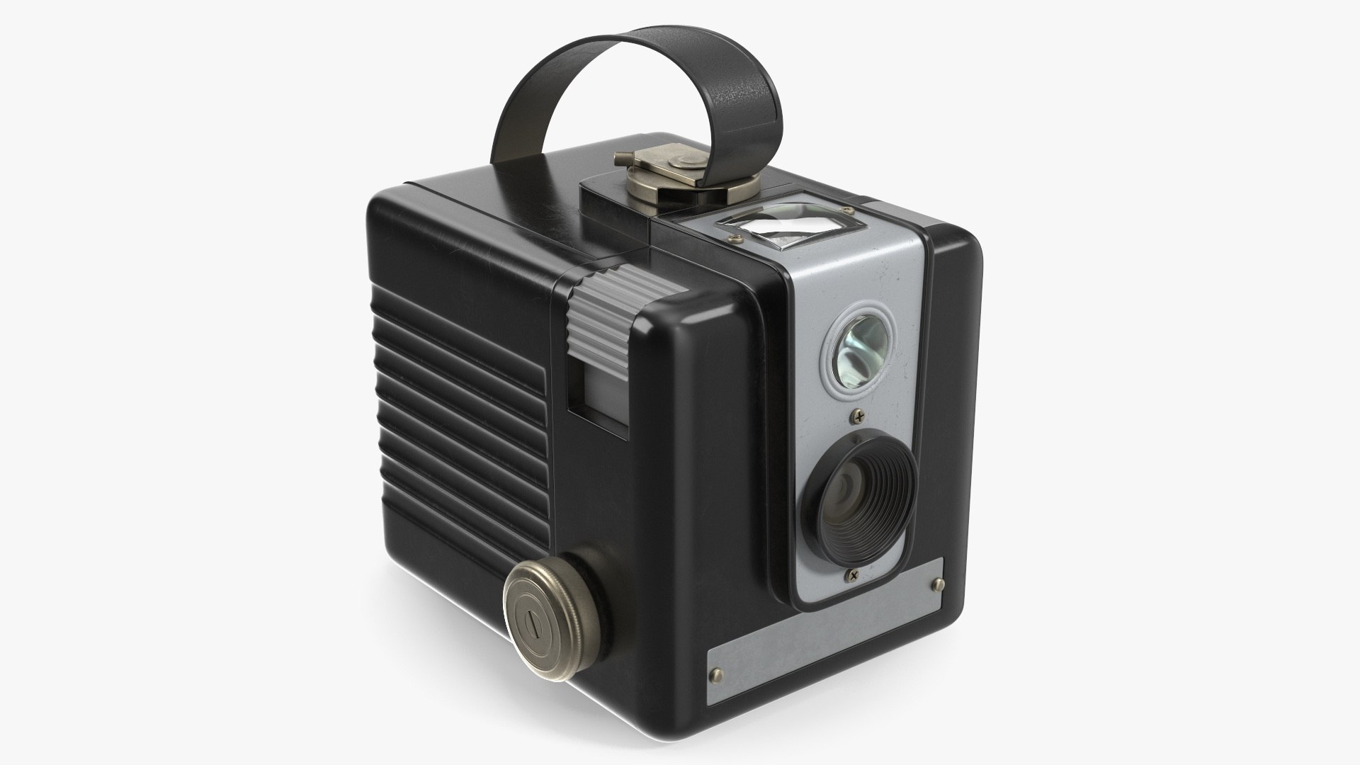 Retro Bakelite Photography Box Camera 3D - TurboSquid 2472553