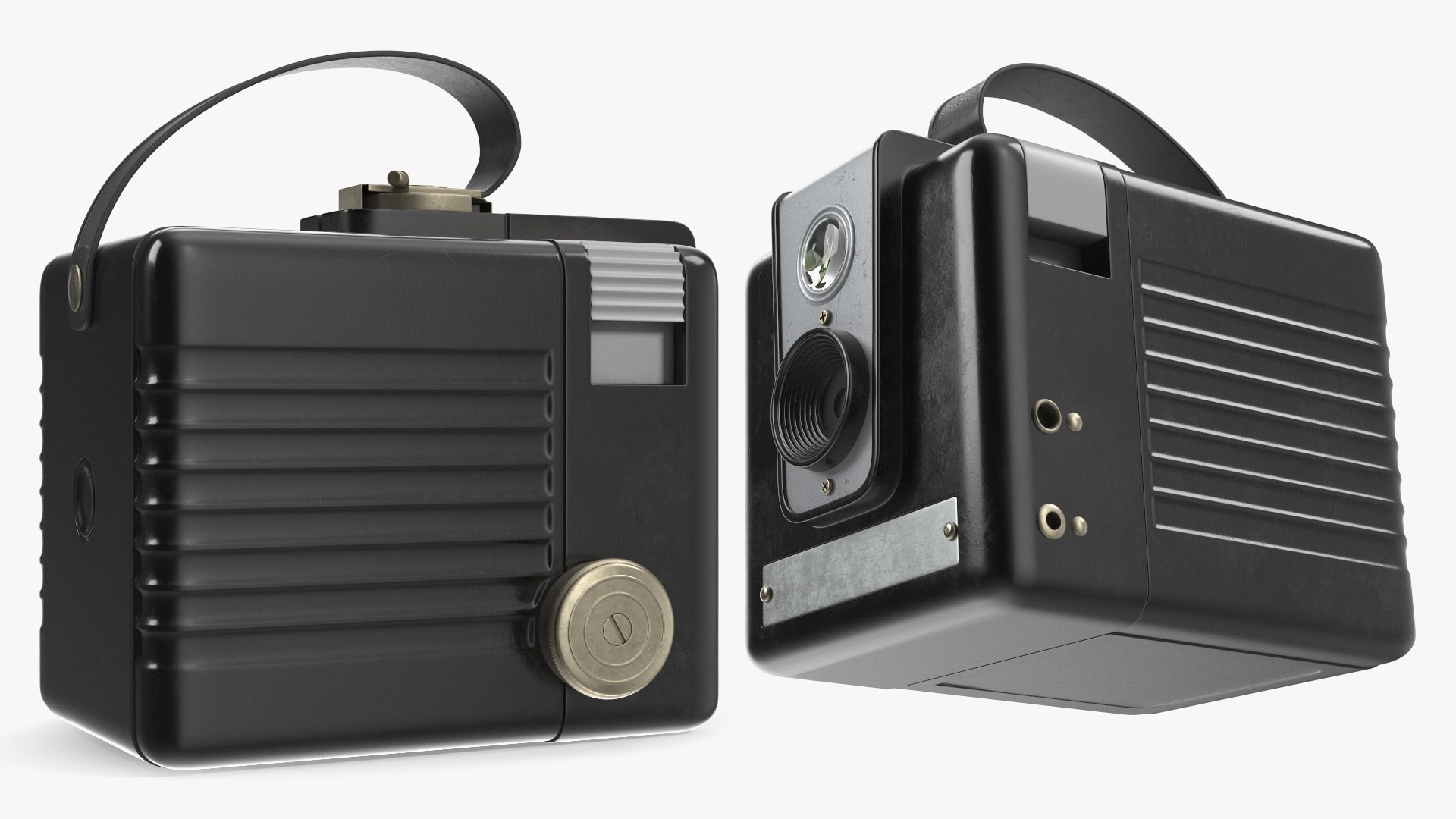Retro Bakelite Photography Box Camera 3D - TurboSquid 2472553