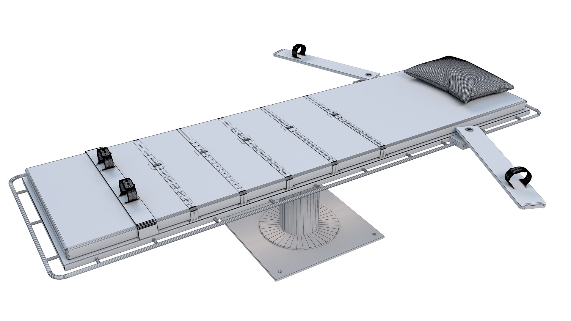 Lethal Injection Bed 3D Model - TurboSquid 1735618