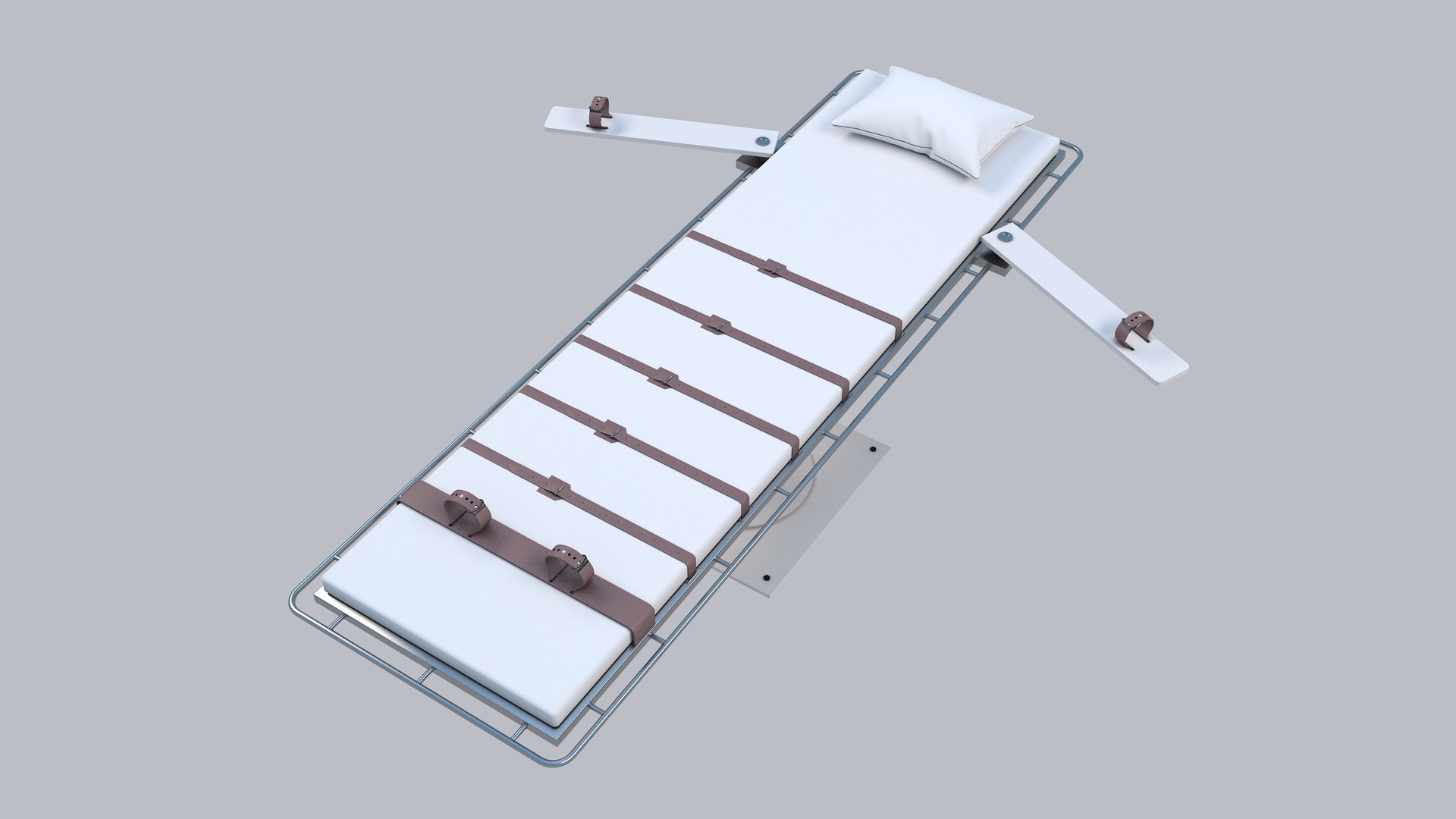 Lethal Injection Bed 3D Model - TurboSquid 1735618
