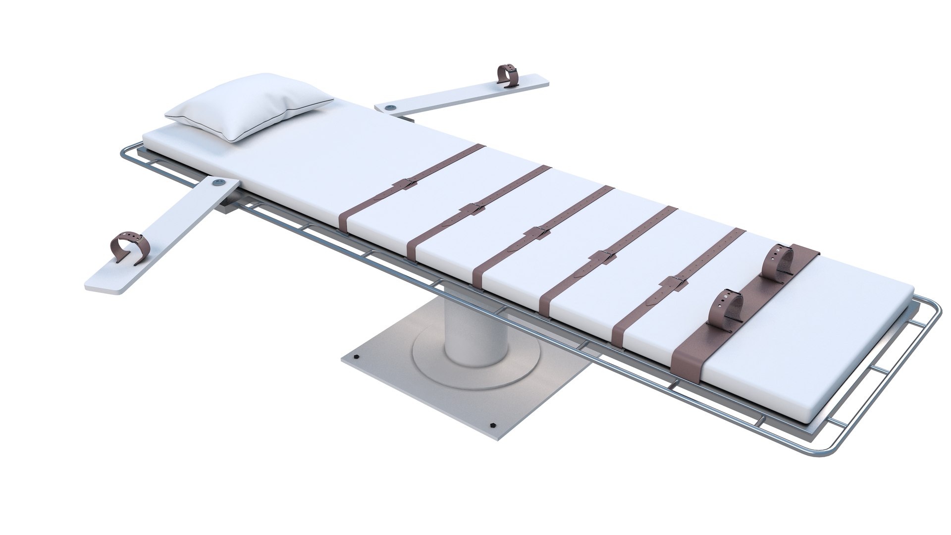 Lethal Injection Bed 3D Model - TurboSquid 1735618