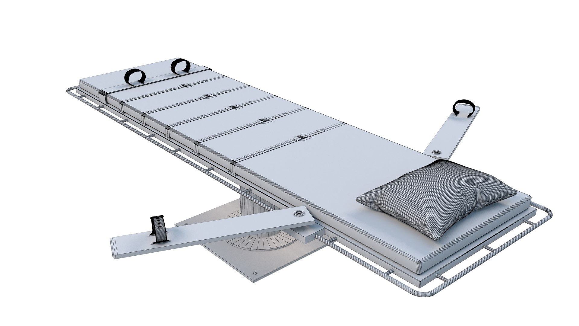 Lethal Injection Bed 3D Model - TurboSquid 1735618