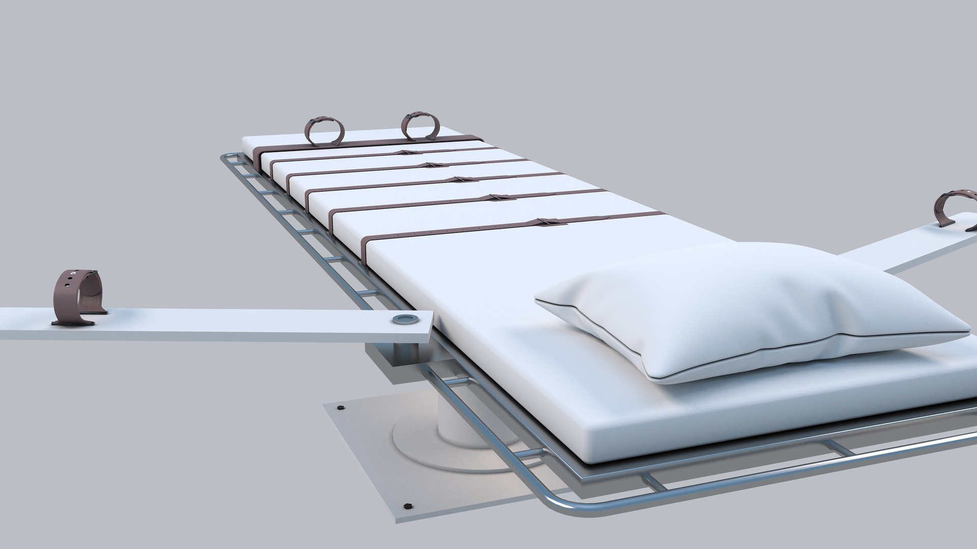 Lethal Injection Bed 3D model - TurboSquid 1735618