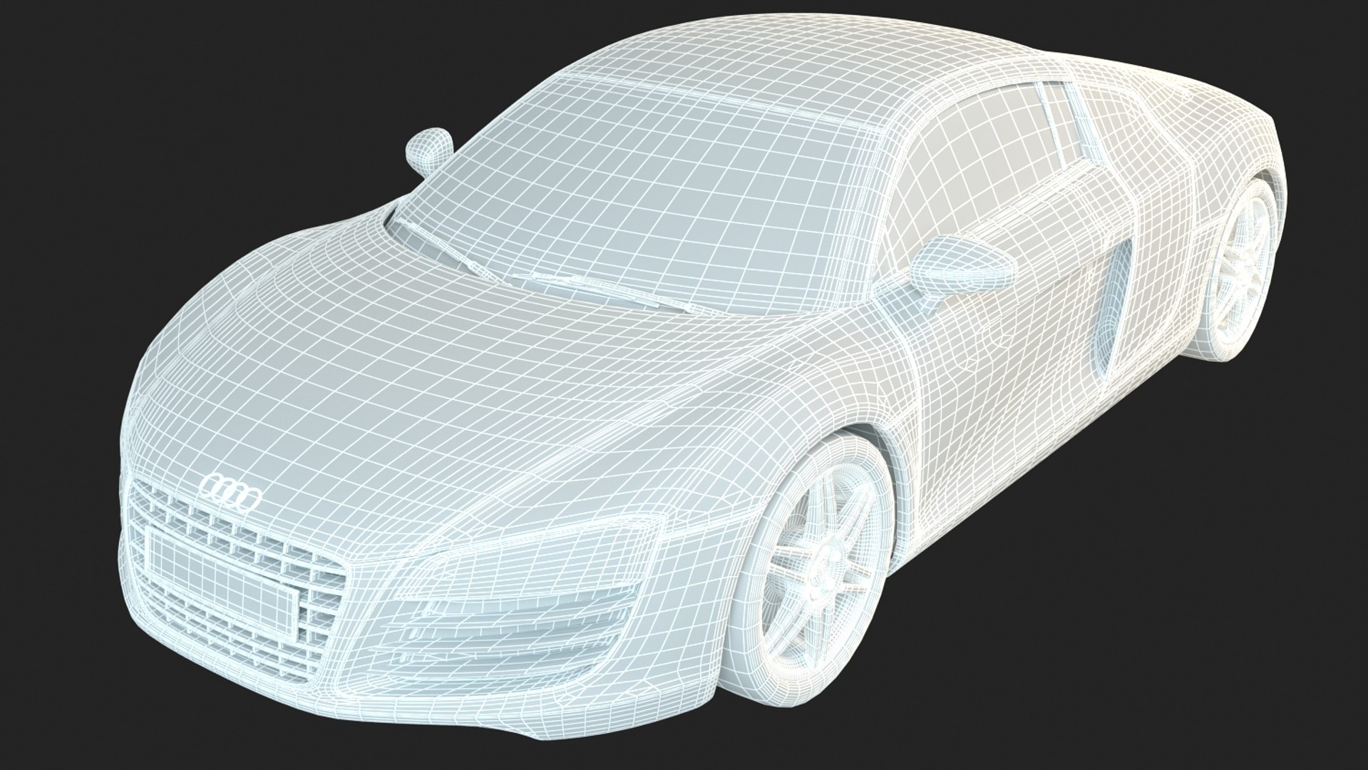 3D Audi R8 Car - TurboSquid 1588133