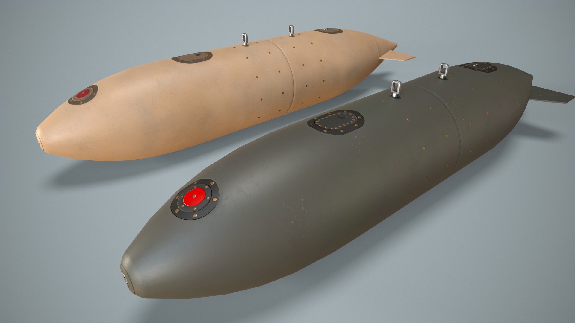 Helicopter Fuel Tanks Collection Model - TurboSquid 2397192