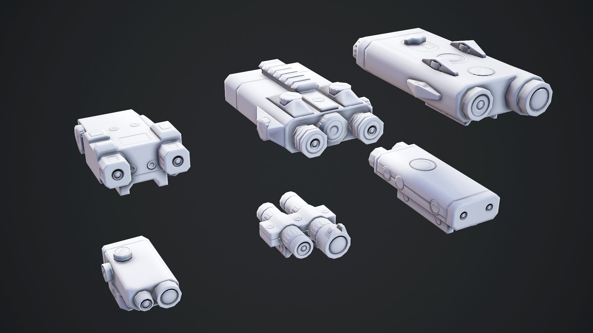 PEQ Units 01 BLACK 3D - TurboSquid 1806630