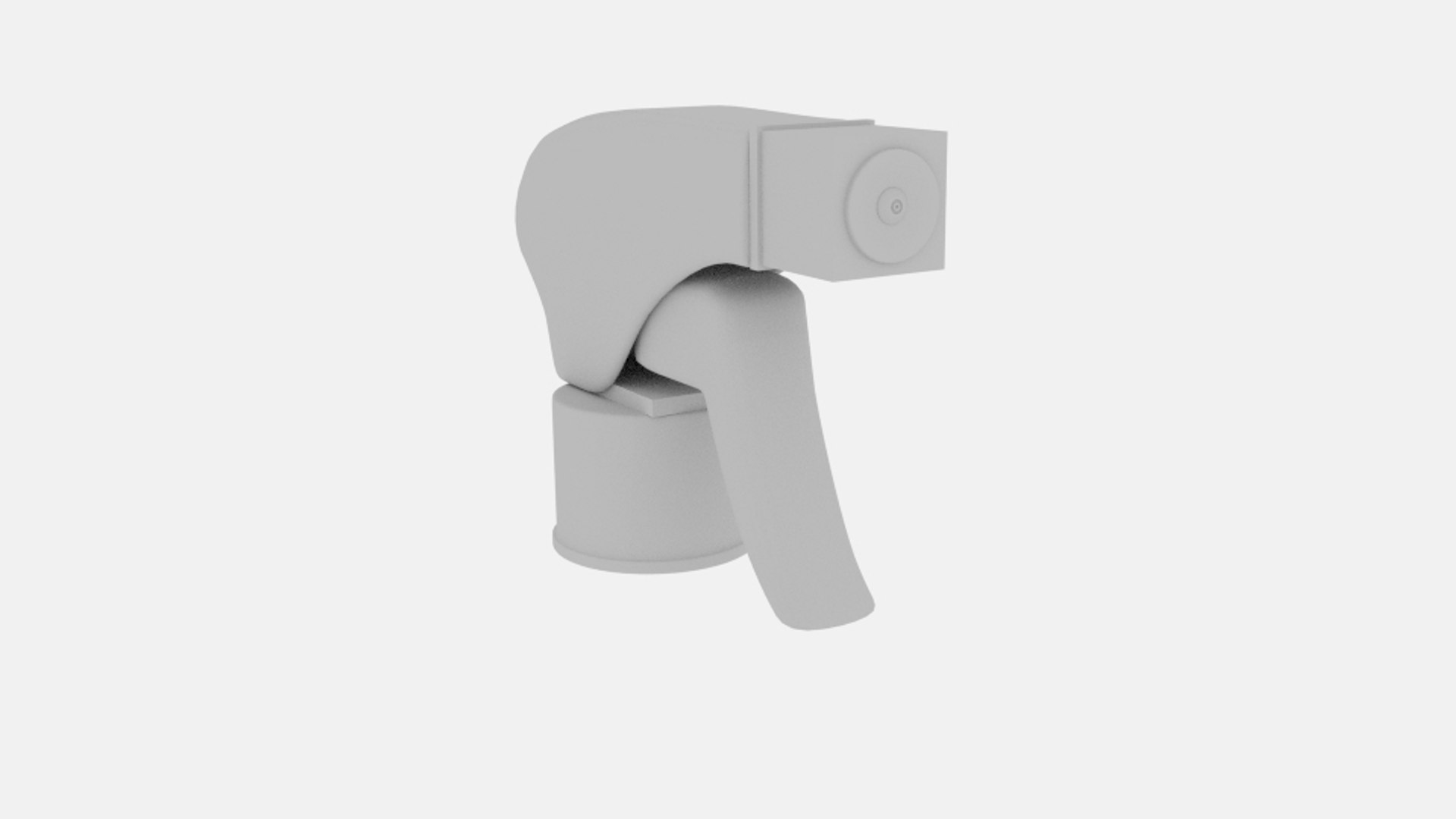 3D sprayhead spray head model - TurboSquid 1317158