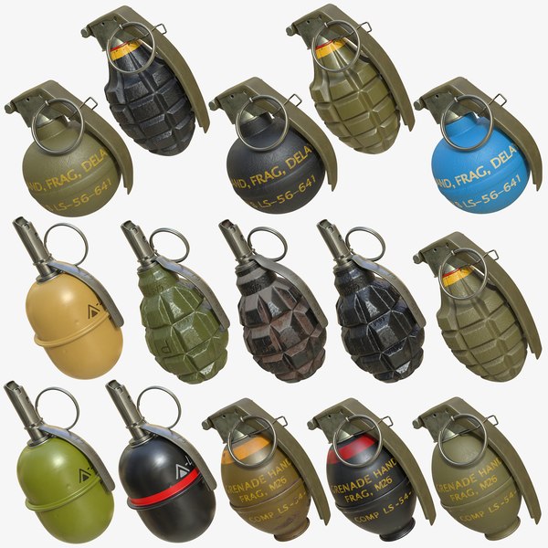 Grenade 3D Models for Download | TurboSquid