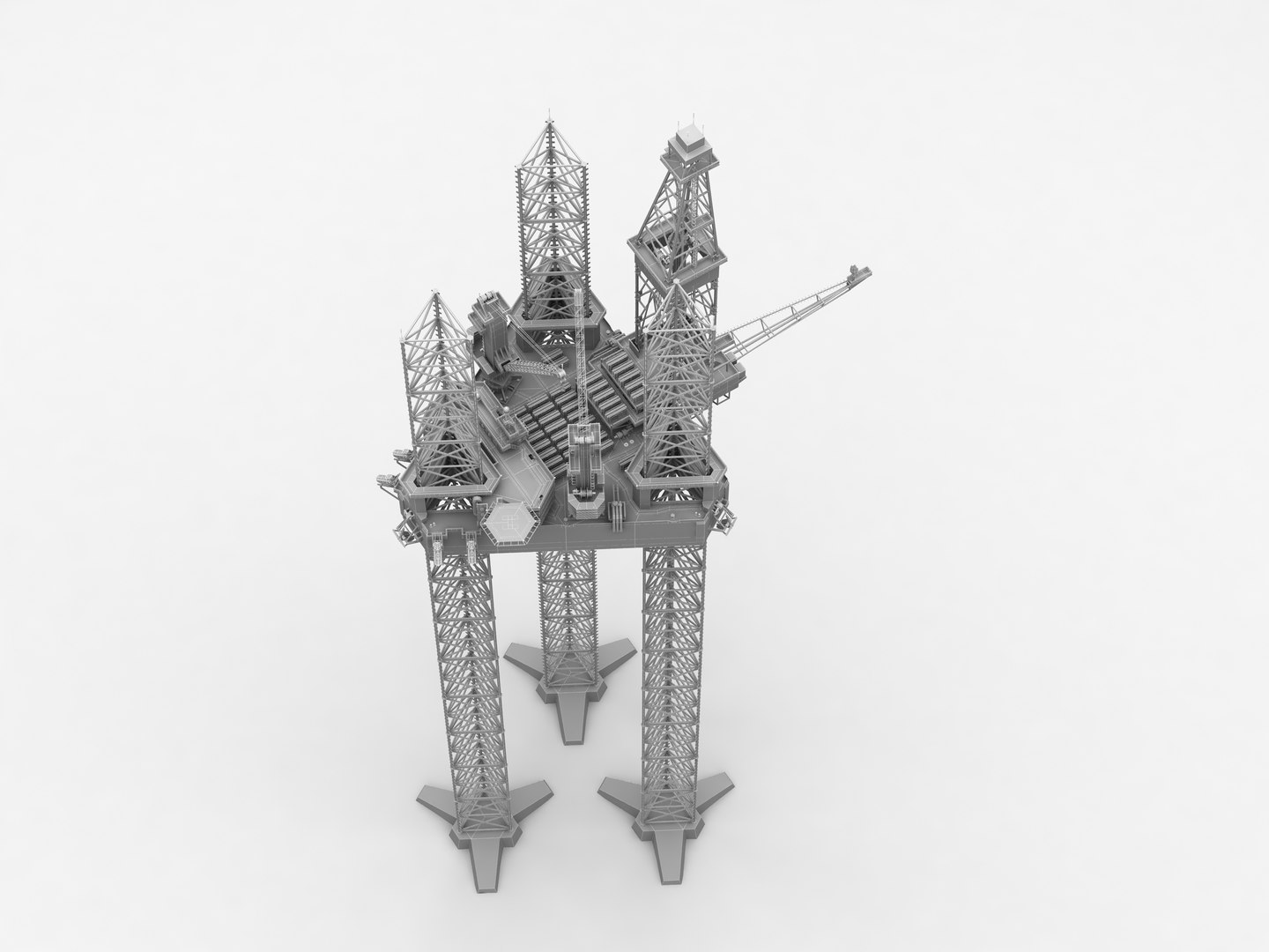 3D Jack Up Drilling Rig - TurboSquid 2283912