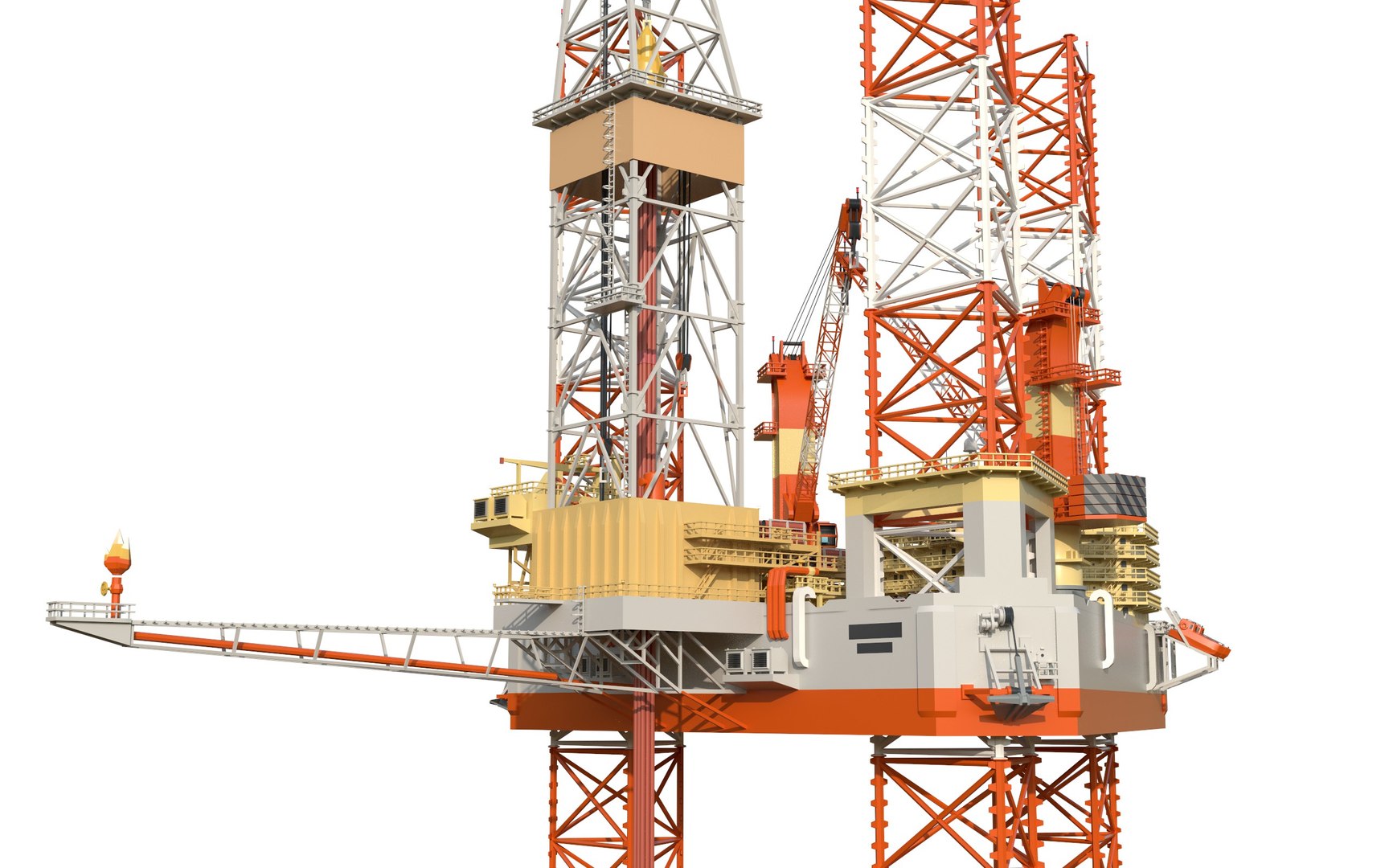 3D Jack Up Drilling Rig - TurboSquid 2283912