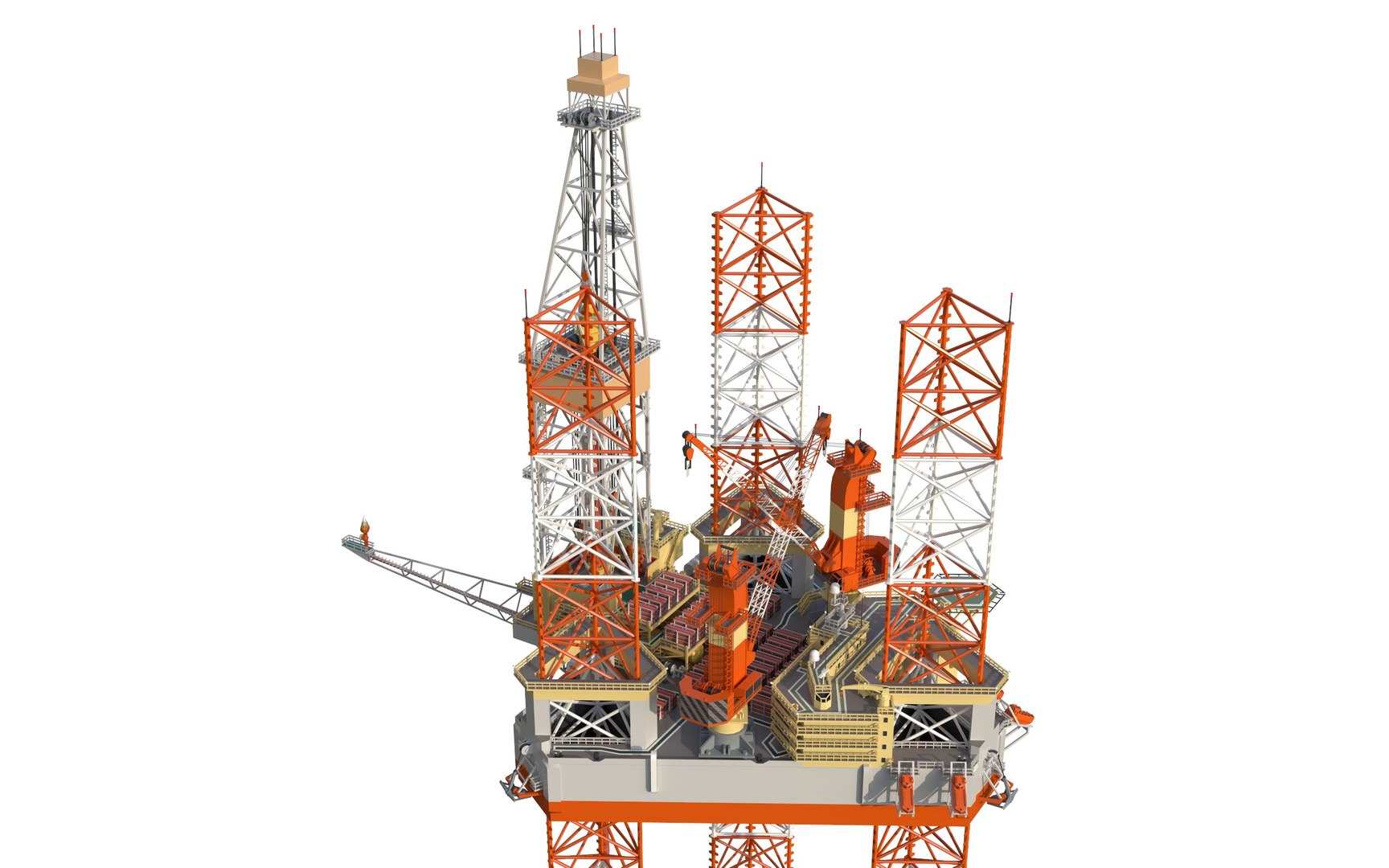 3D Jack Up Drilling Rig - TurboSquid 2283912