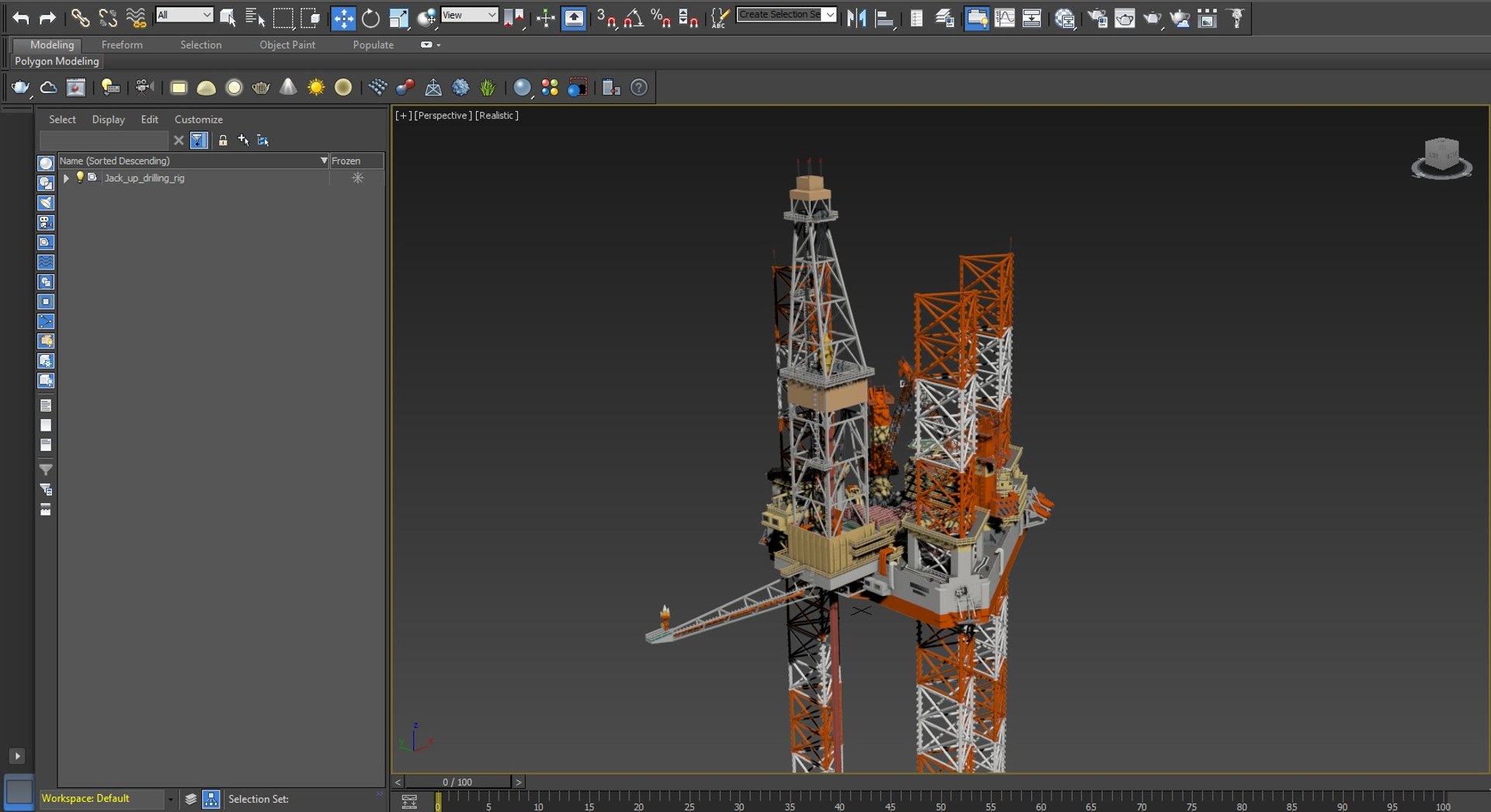 3D Jack Up Drilling Rig - TurboSquid 2283912