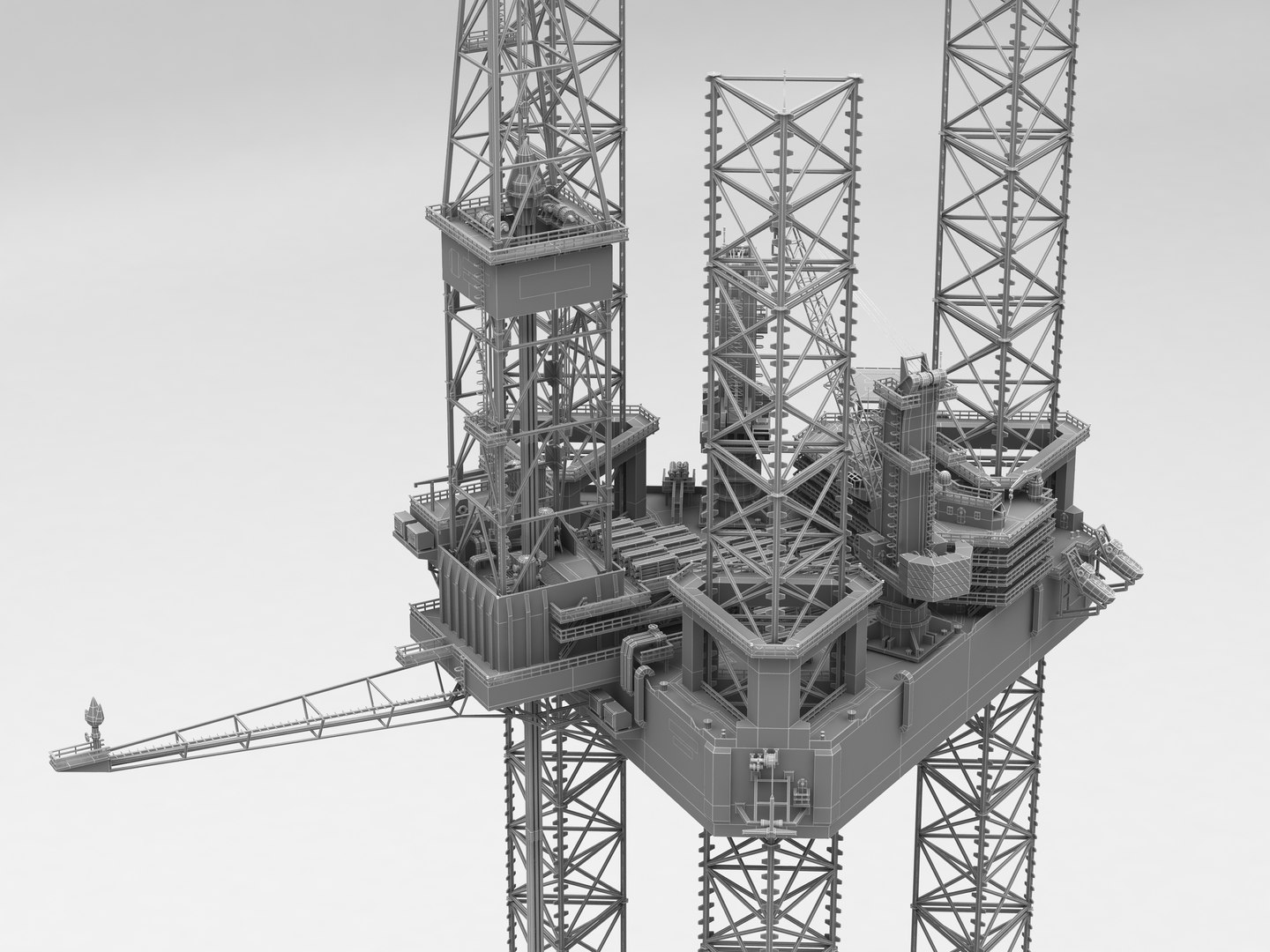 3D Jack Up Drilling Rig - TurboSquid 2283912