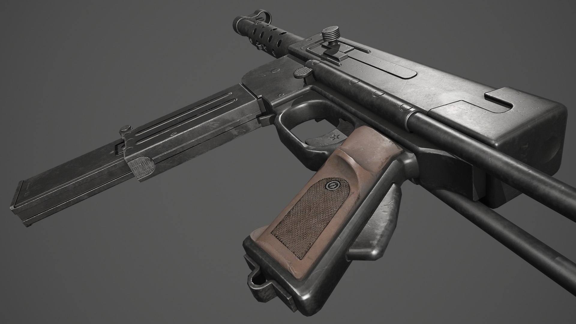 MAT-49 Model - TurboSquid 1771612