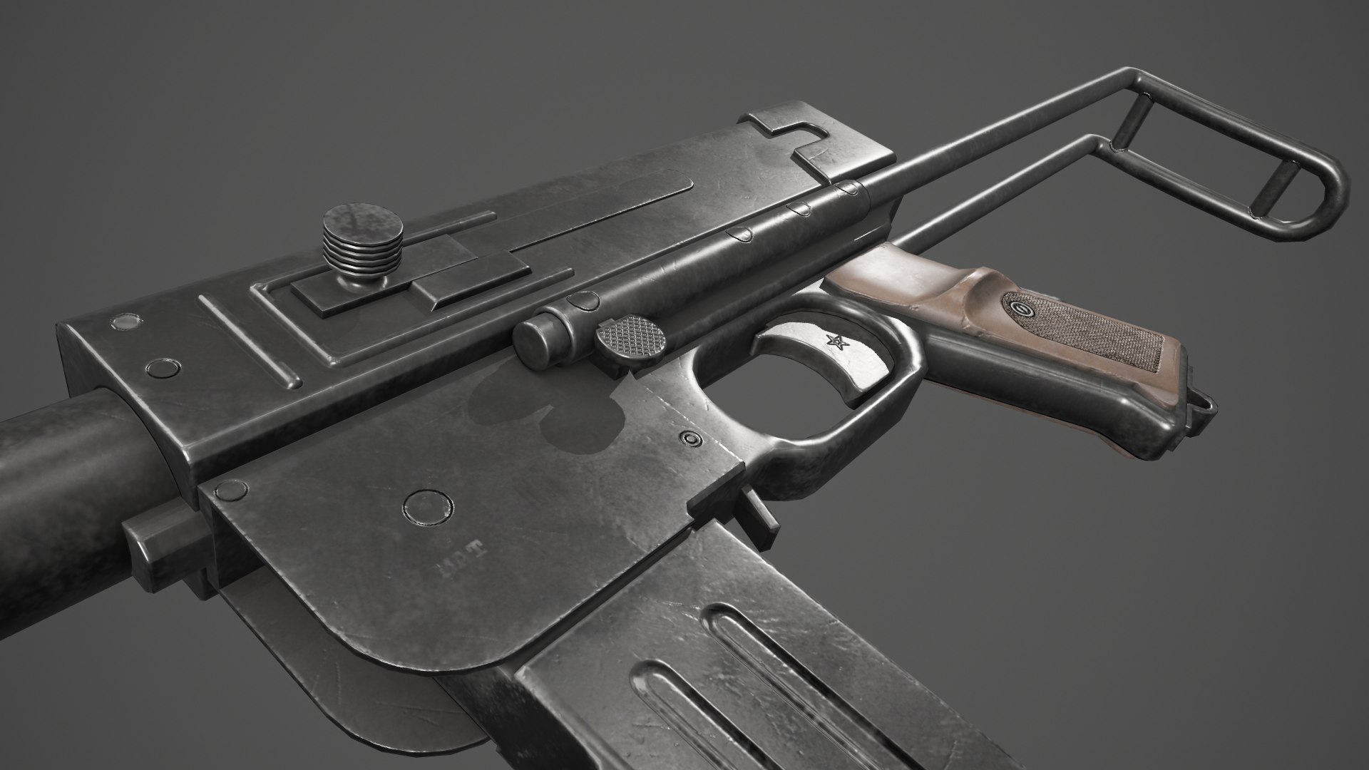 MAT-49 Model - TurboSquid 1771612