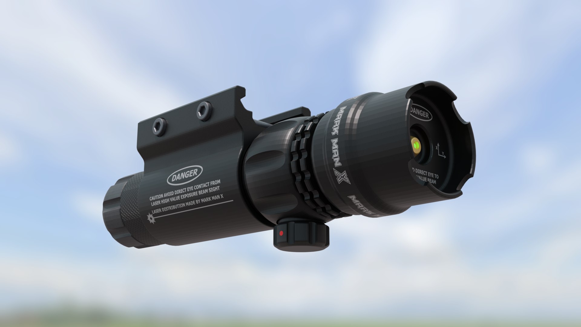 Laser Sight GL-11 3D Model - TurboSquid 2215308