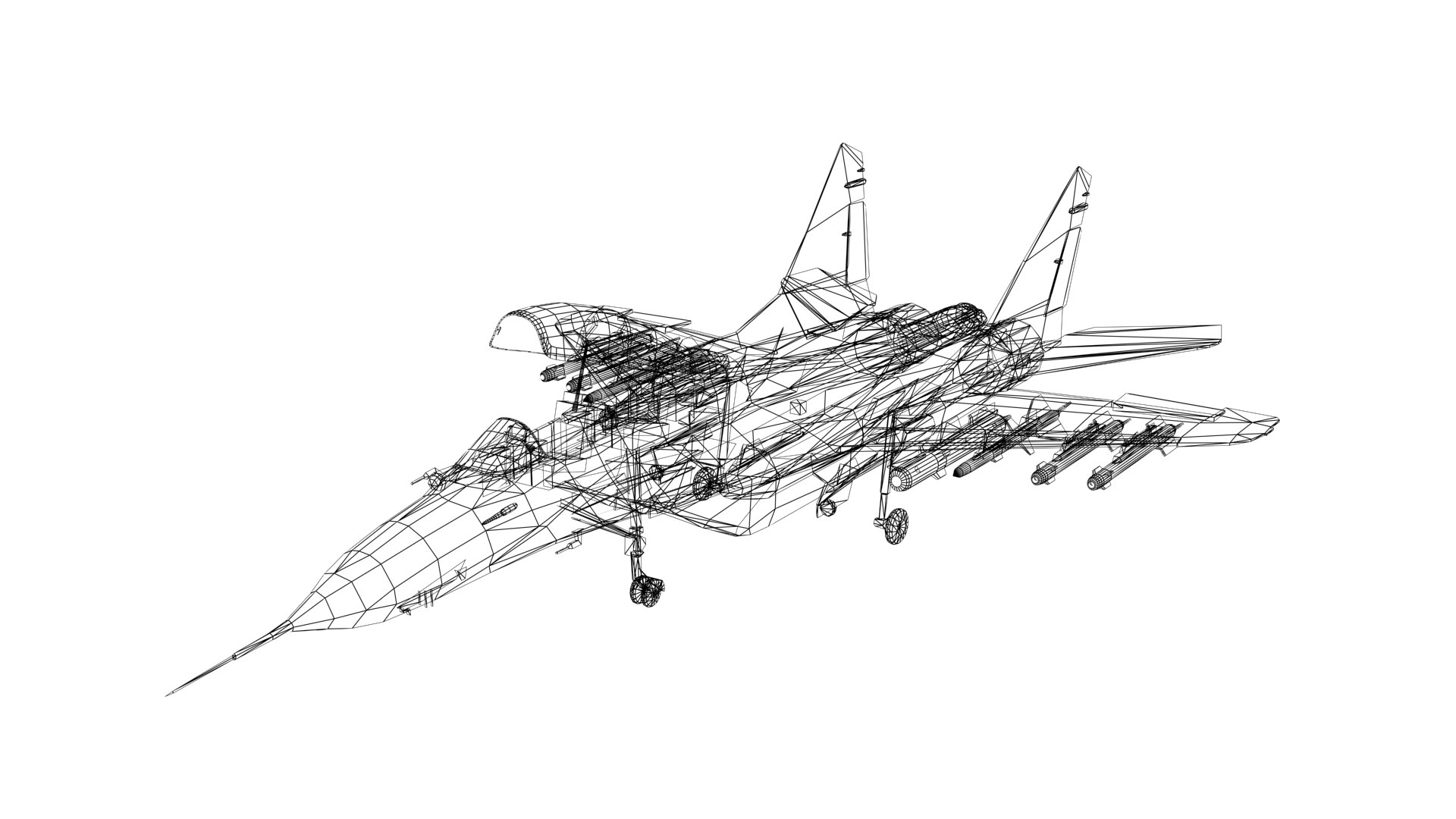Mig-35 3D model - TurboSquid 1919604
