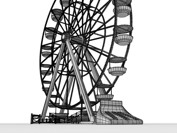 obj ferris wheel