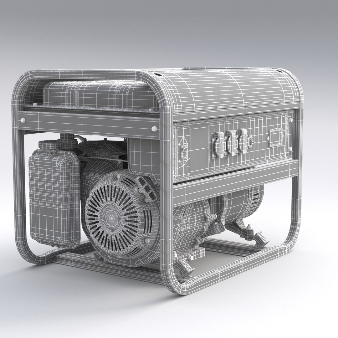 Fubag Bs 6600 Generator 3D Model - TurboSquid 1387220