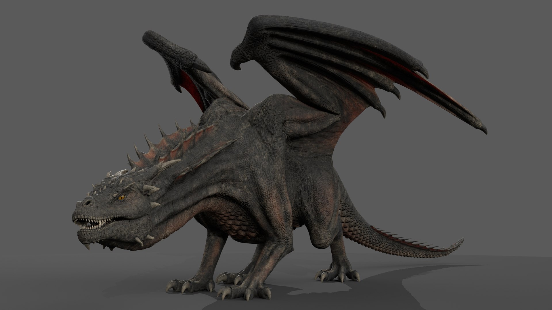 3D dragon animation model - TurboSquid 1581074