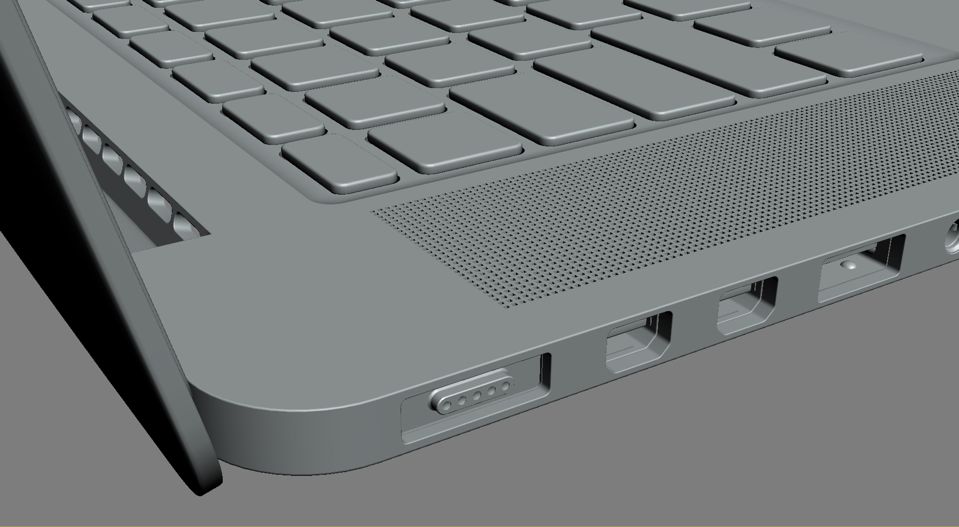 macbook pro retina display 3d model