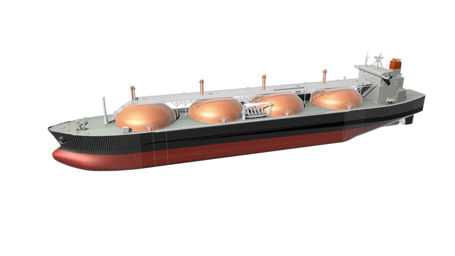 3D lng carrier moss type - TurboSquid 1250993