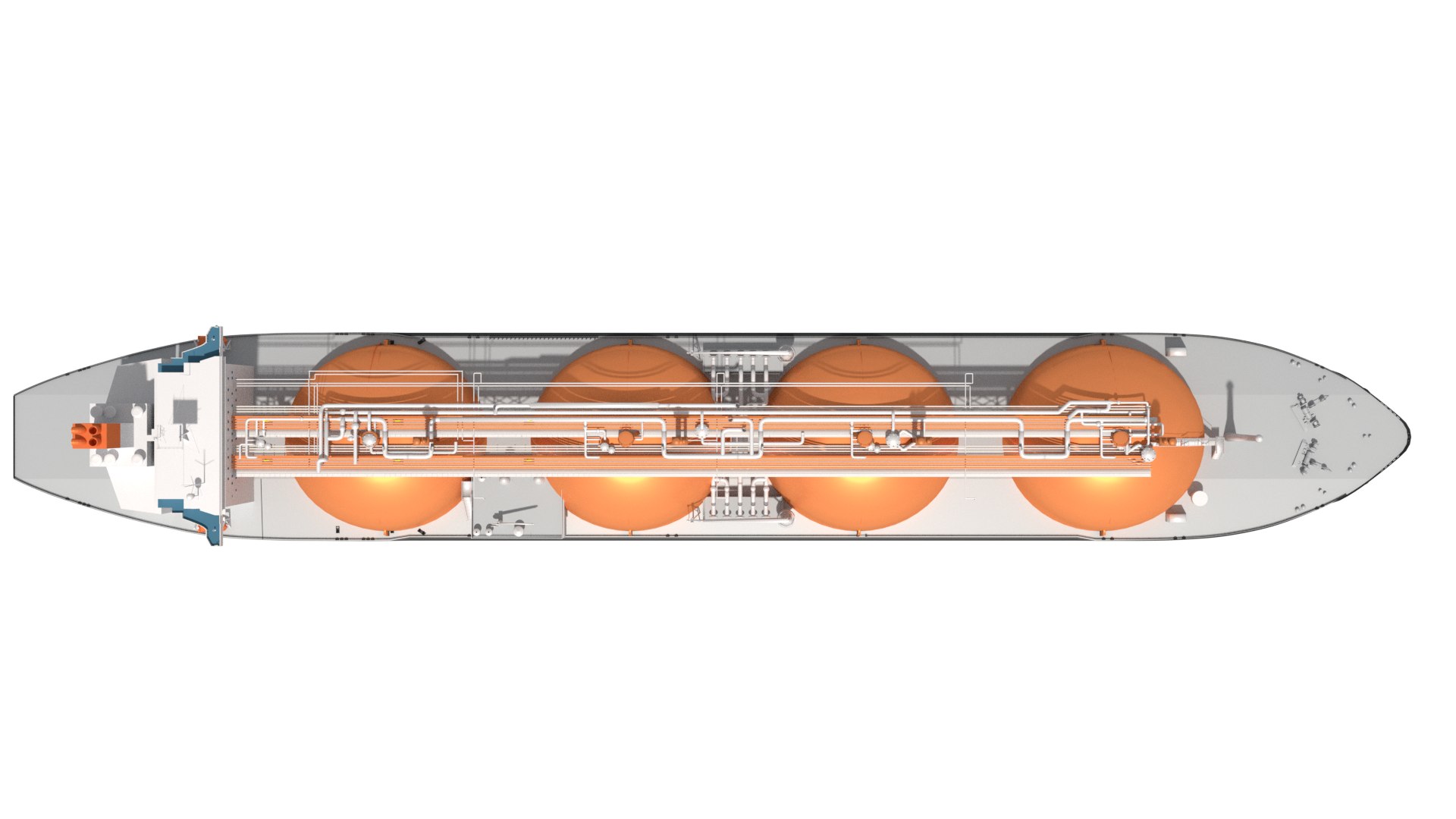 3D lng carrier moss type - TurboSquid 1250993