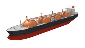Lng Ship 3D Models for Download | TurboSquid