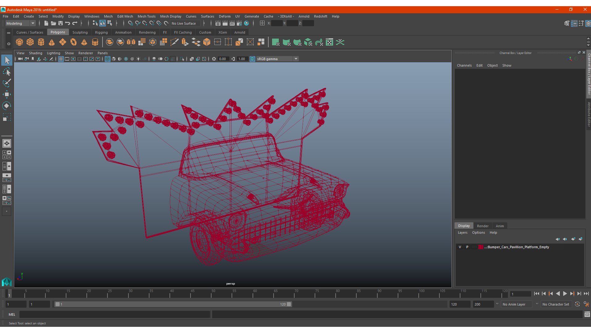 3D model Advertising Volumetric Sign Vintage Car - TurboSquid 1774112