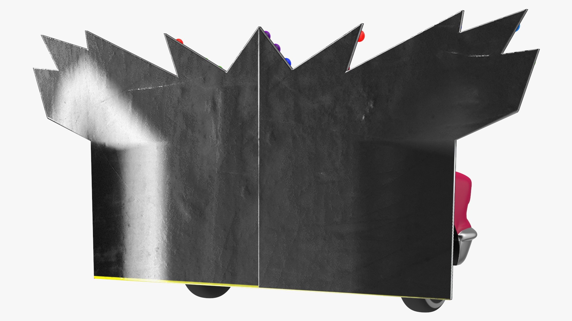 3D model Advertising Volumetric Sign Vintage Car - TurboSquid 1774112