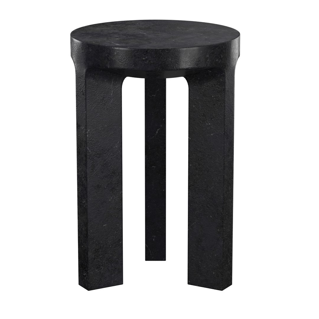 ALTA BHAINSLANA MARBLE 3-LEG SIDE TABLE 3D model - TurboSquid 2155969