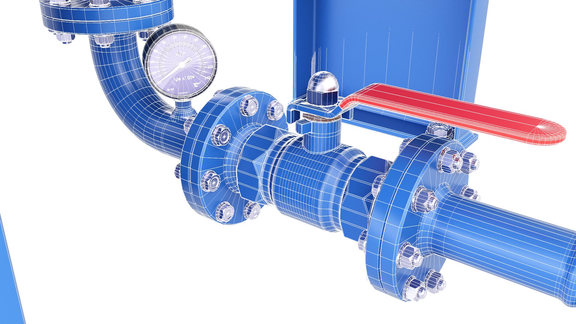 3D Vessel Pressure Model - TurboSquid 1702006