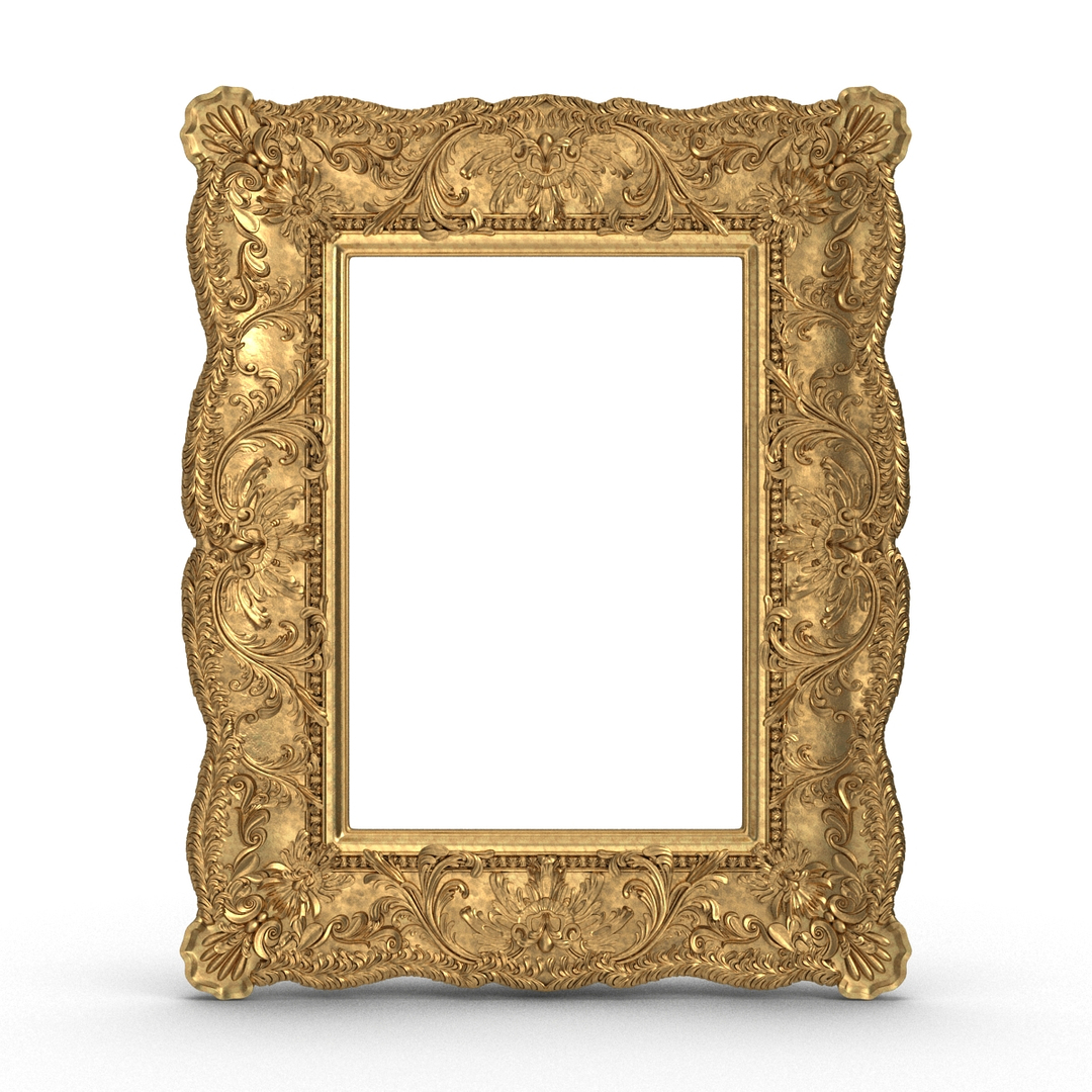 3d gilt painting frame
