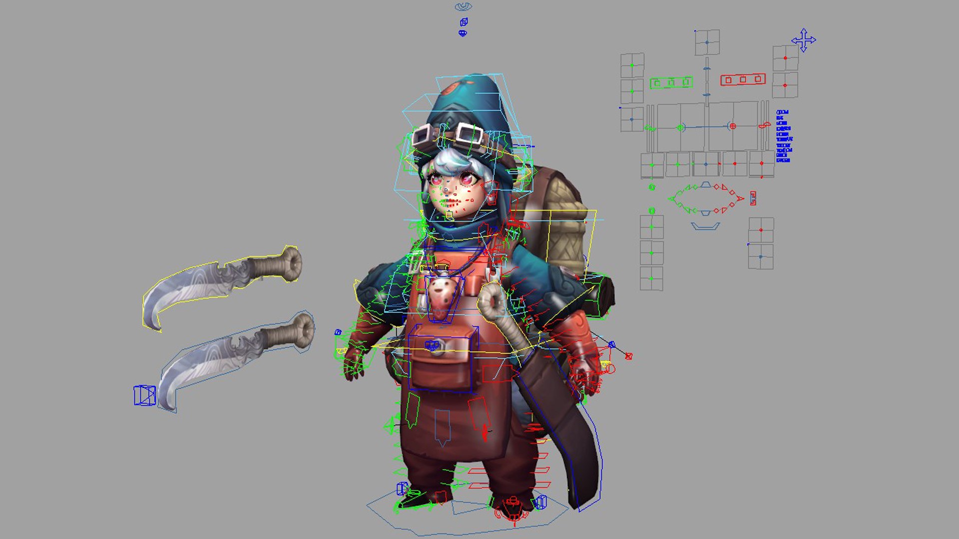 Abyss Anim Rig 3D - TurboSquid 2201399