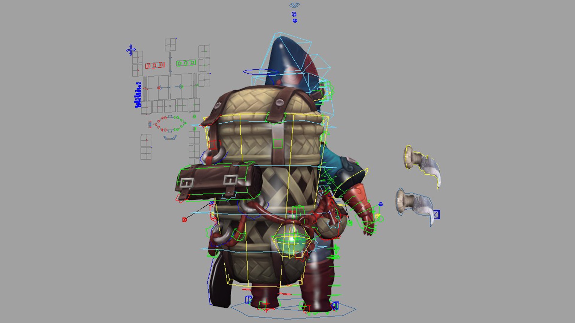 Abyss Anim Rig 3D - TurboSquid 2201399