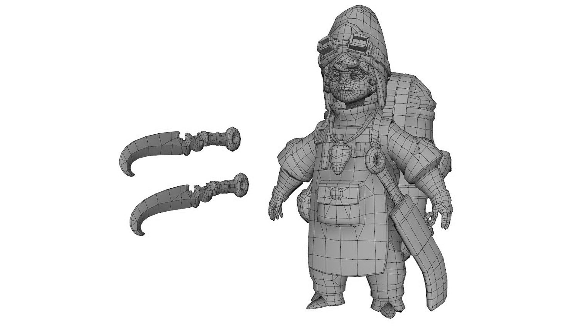 Abyss Anim Rig 3D - TurboSquid 2201399