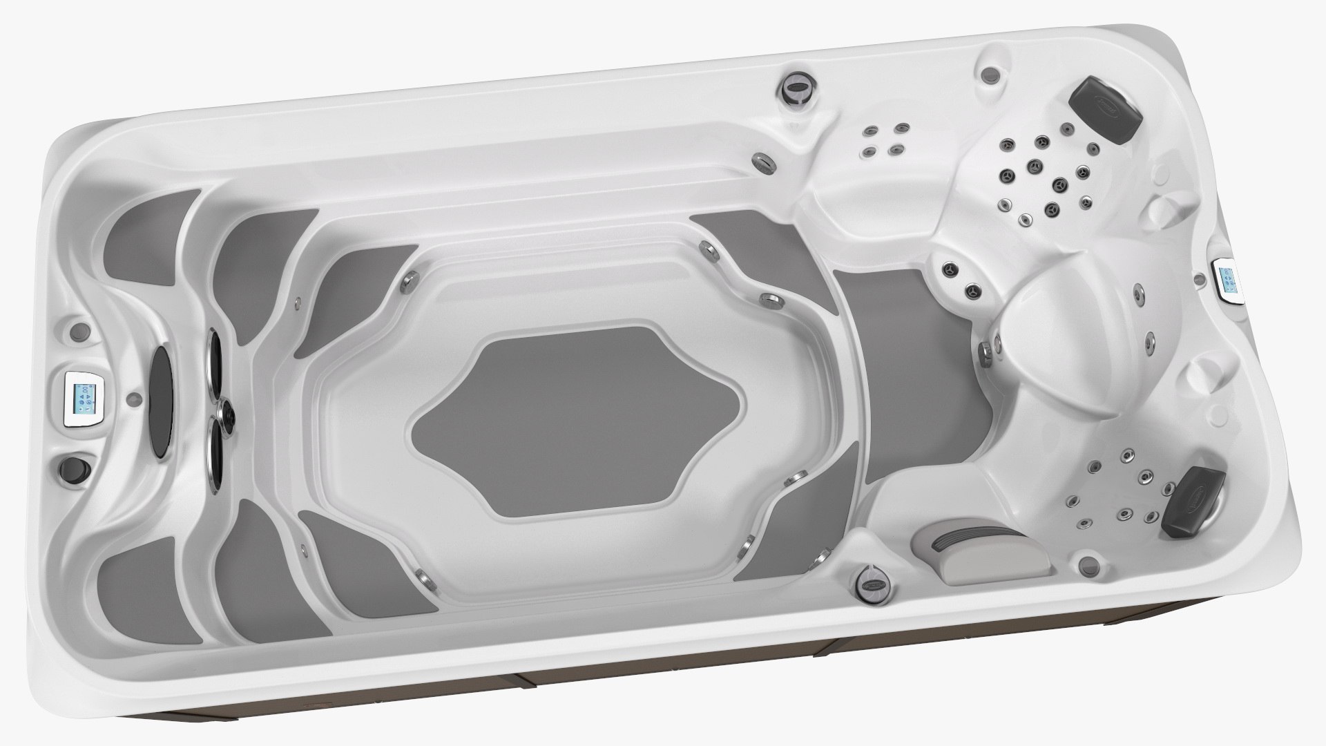 3D Jacuzzi 16ft Power Active Spa model - TurboSquid 1729545